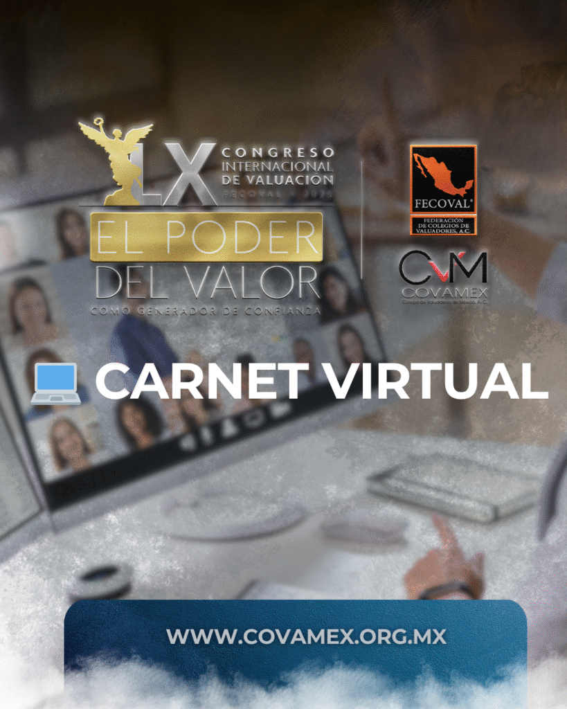 💻 Carnet Virtual – Colegio de Valuadores de México